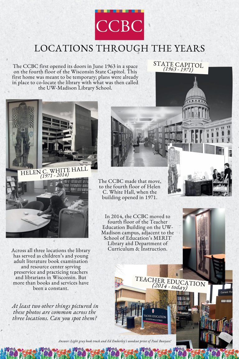 CCBC History – Cooperative Children's Book Center – UW–Madison